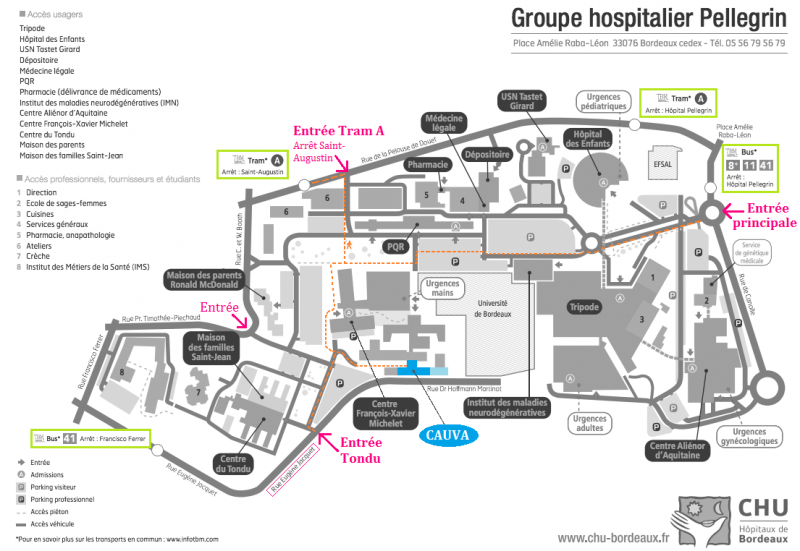 REGARDER LE PLAN D'ACCÈS